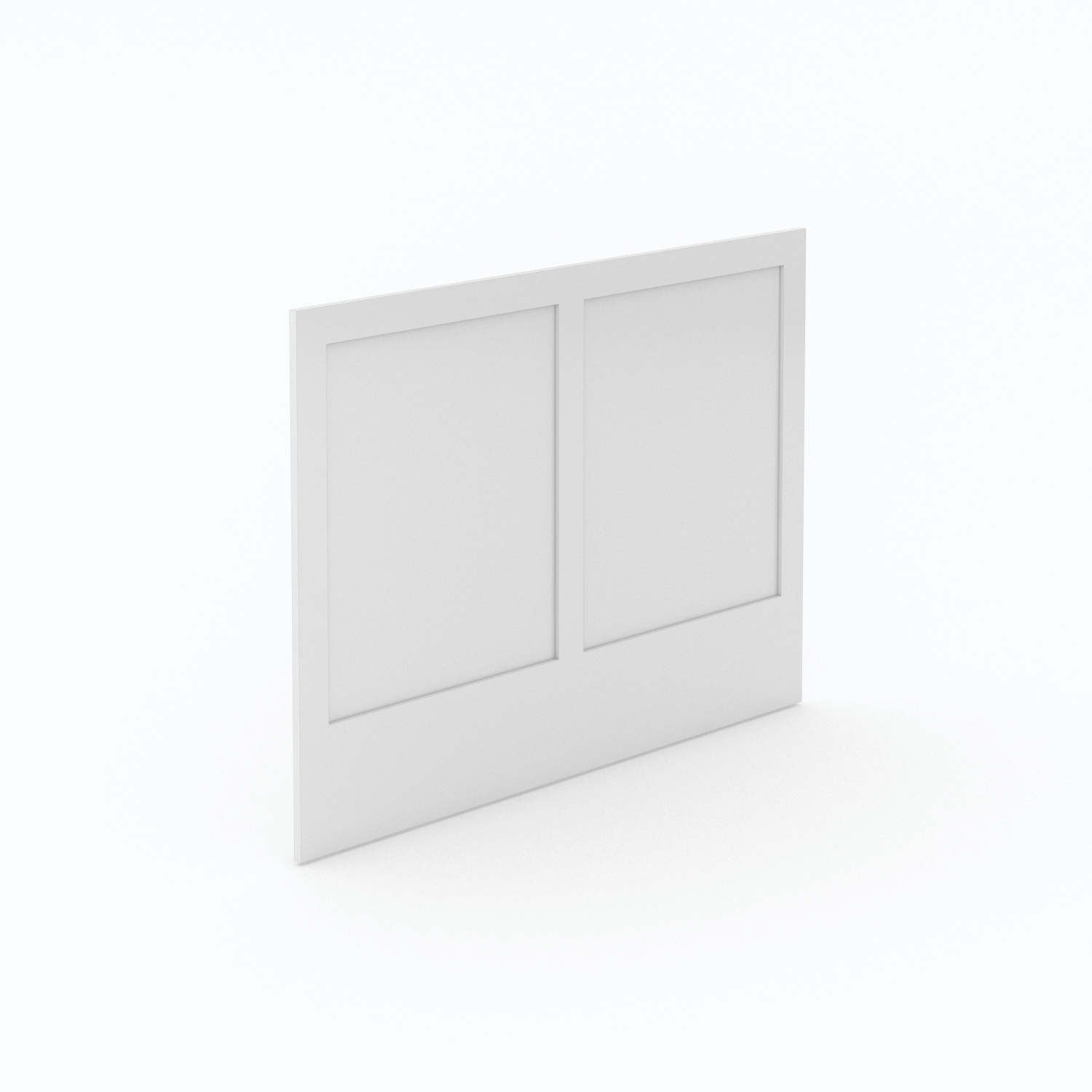 Bar Back Panel - 2 x Shaker Router