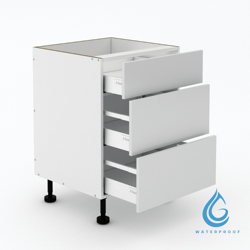 1 small drawer + 2 Pot Drawers - Poly - Waterproof